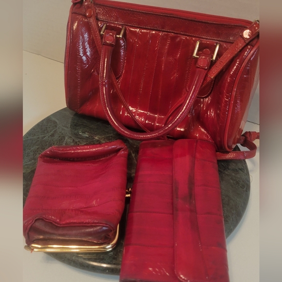 Vintage | Bags | Vintage Leather Bundle | Poshmark
